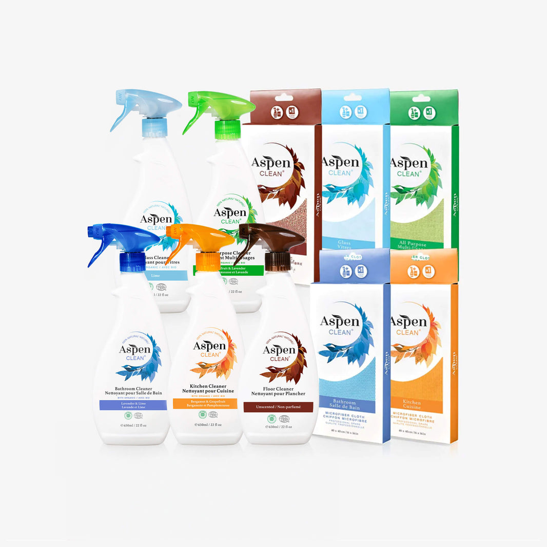 Natural Cleaning Kit: Green & Eco-Friendly | AspenClean
