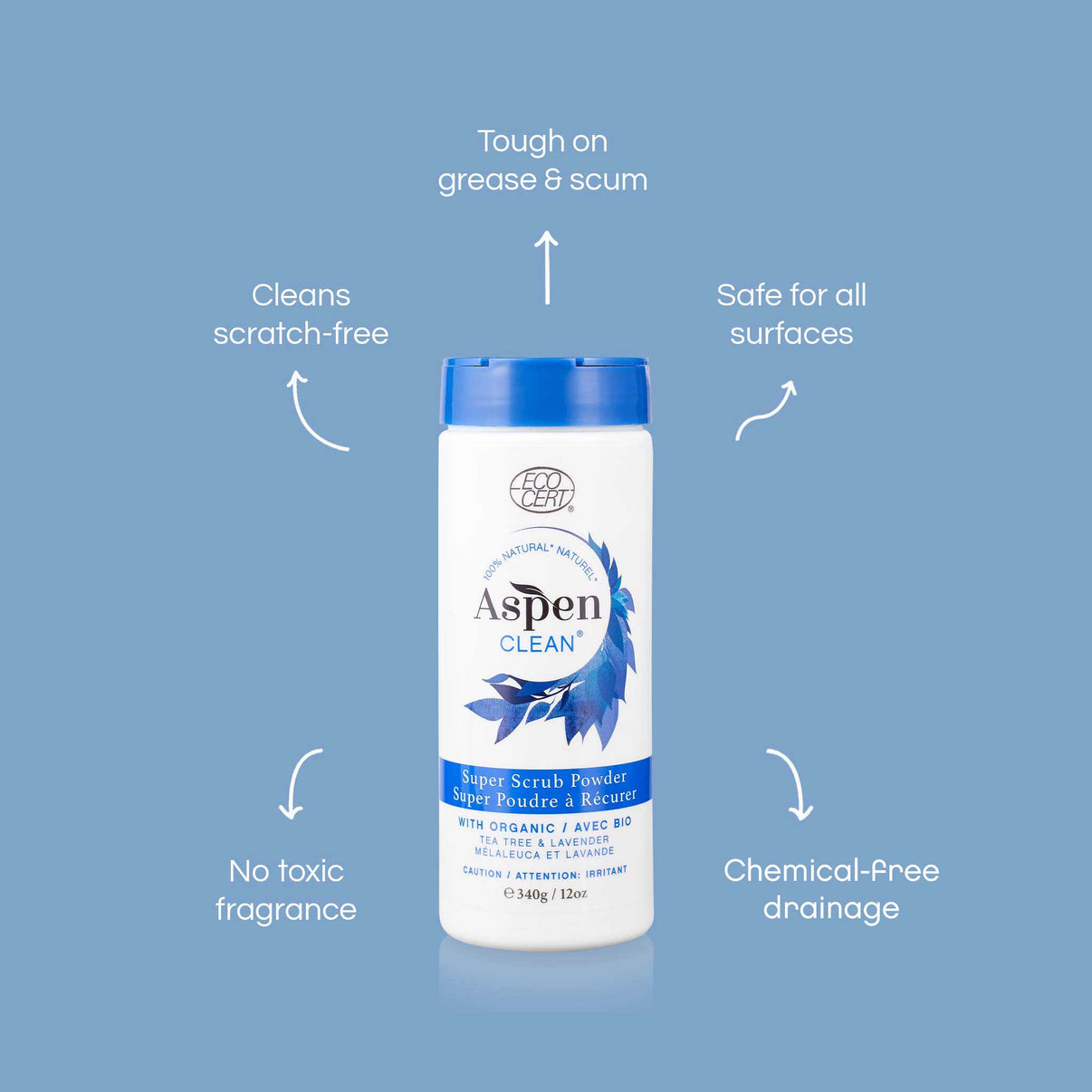 Green Powder Cleaner: Natural Powder Cleaner - AspenClean