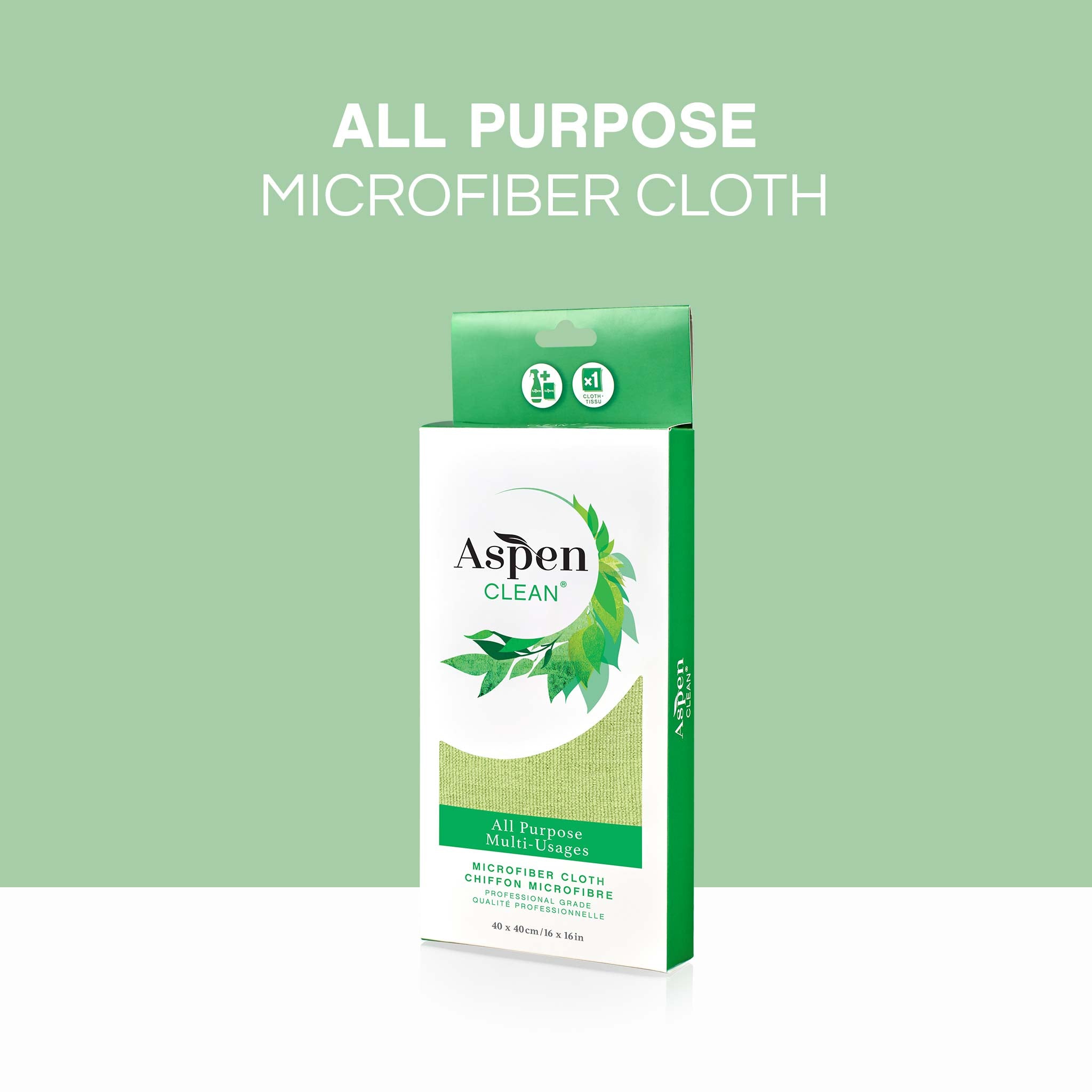 Green Cleaning Cloths: Eco-Friendly Microfiber - AspenClean