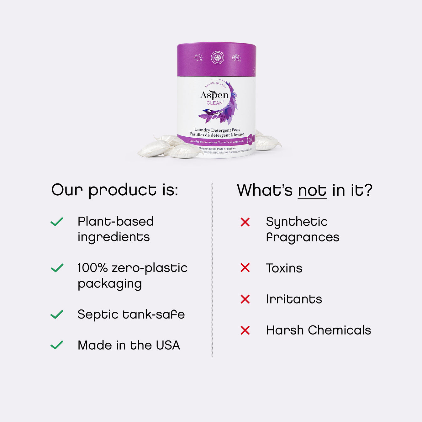 Best Lavender Laundry Pods: Eco & Organic - AspenClean