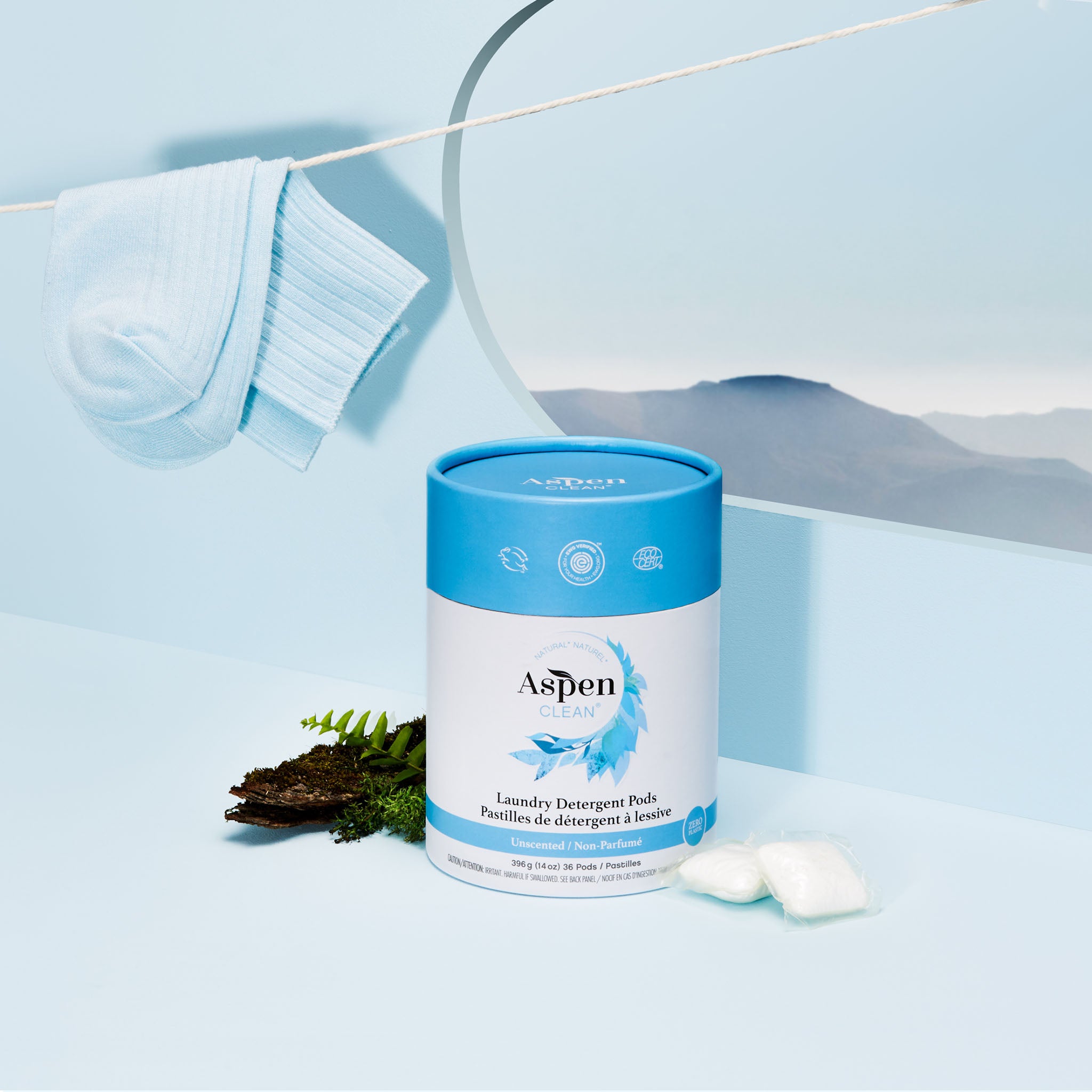 Best Unscented Laundry Pods Eco-Friendly Natural - AspenClean