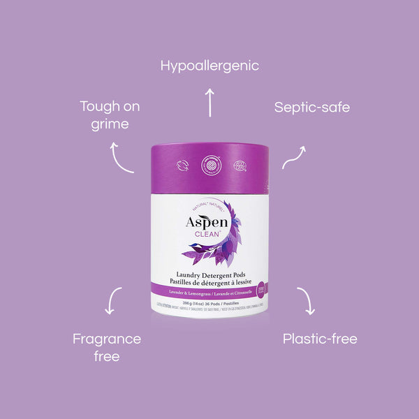 Best Lavender Laundry Pods: Eco & Organic - AspenClean