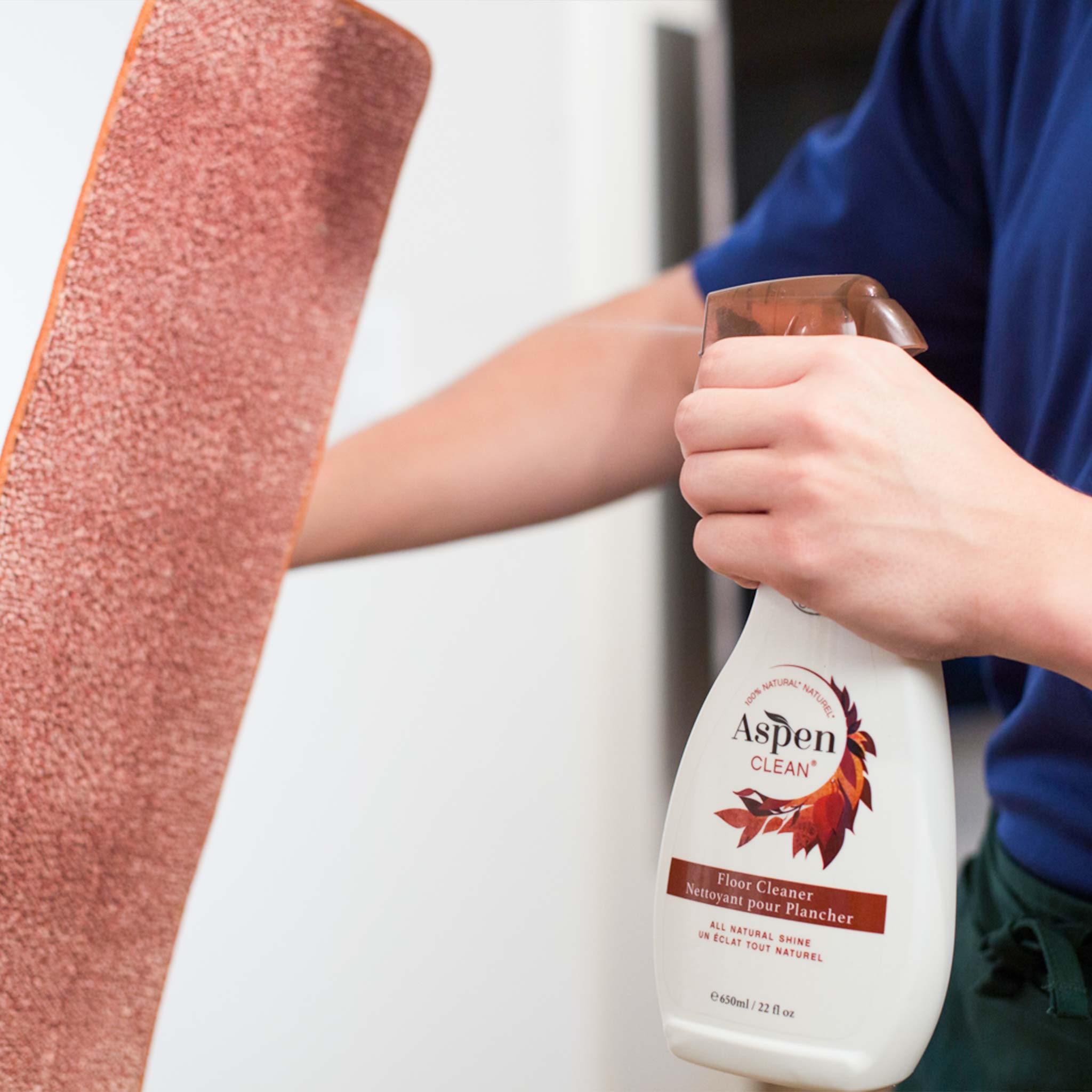 Natural Floor Cleaner Kit: Wood & Hardwood - AspenClean